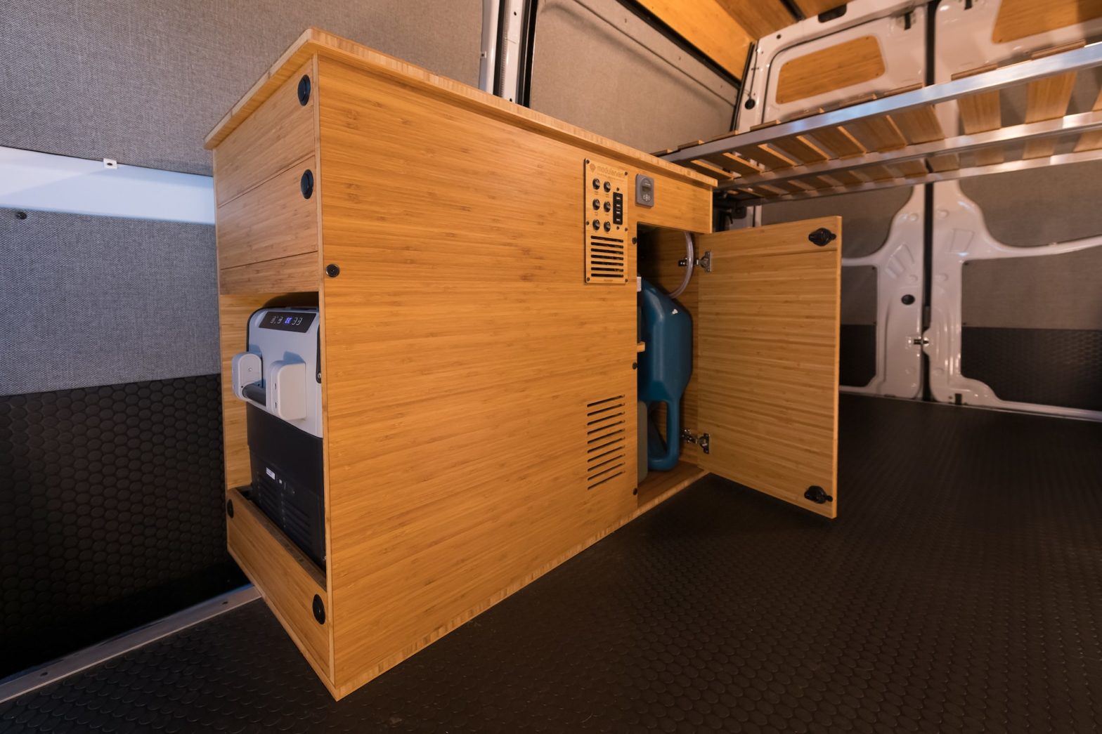 Kitchen Cabinet – Standard Driver Side - Roost Vans