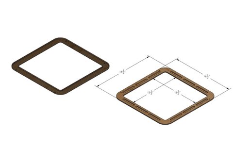Trim Ring – Vent Fan - Roost Vans