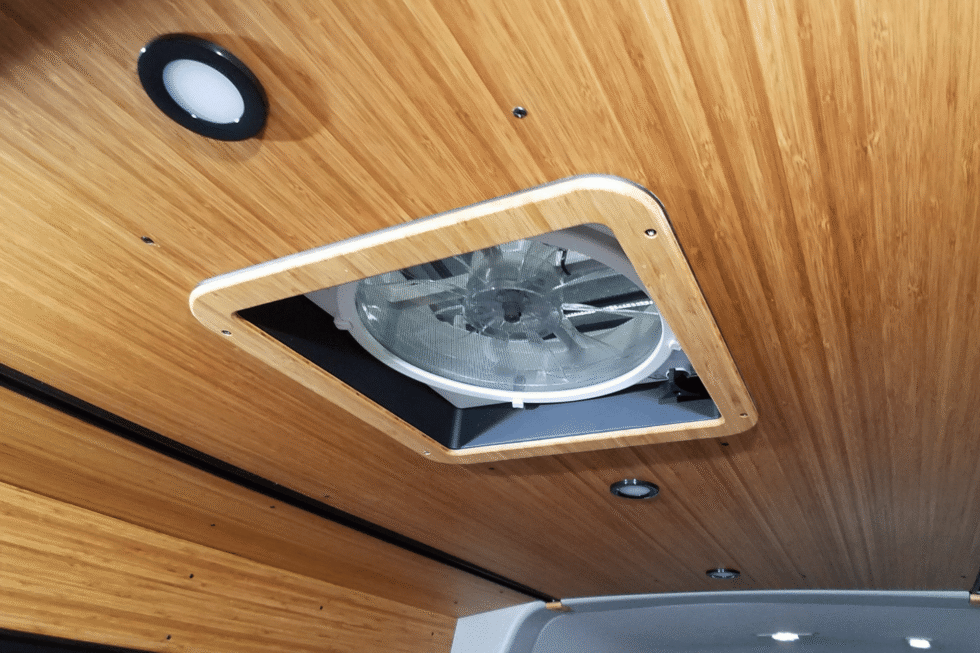 Deep Thoughts on Fans in Camper Vans - Roost Vans